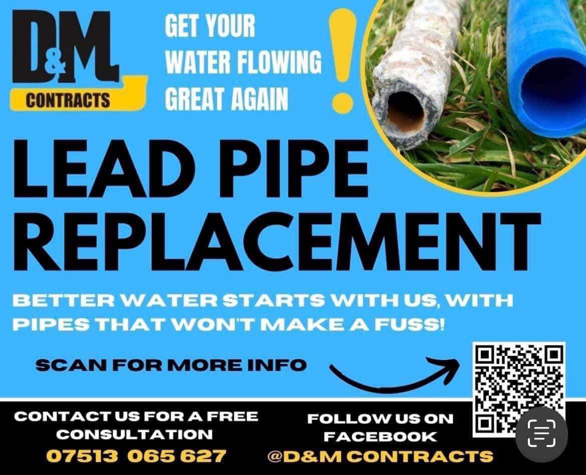 D&M Contracts | Lead Piper Repair & Replacements In Belfast